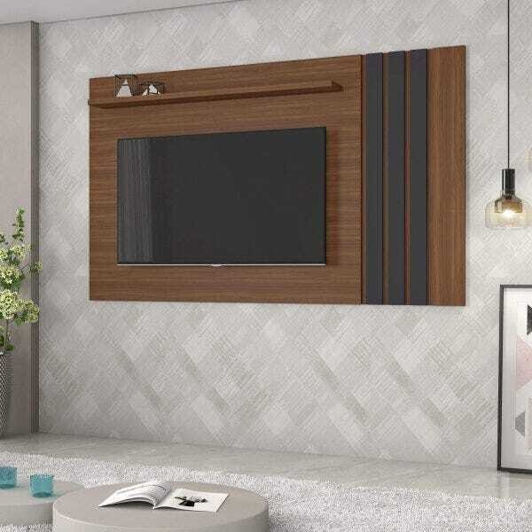 Painel para TV até 72 Polegadas Atraente Candian | MadeiraMadeira