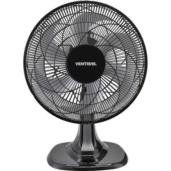 Ventilador de Mesa Ventisol Turbo 6 40cm Preto/cinza 220v | MadeiraMadeira