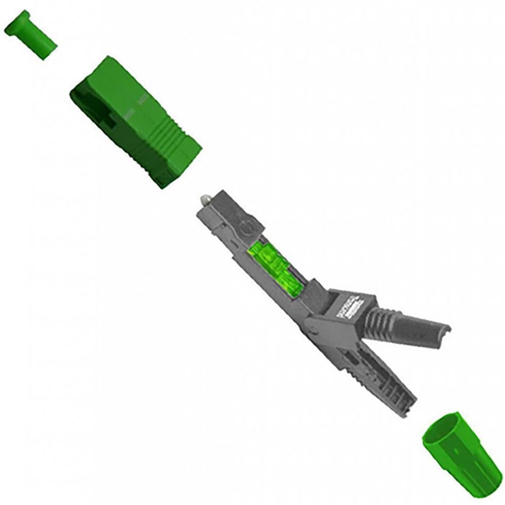 Conector Fast Crimp Transcend Sc/ Apc | MadeiraMadeira