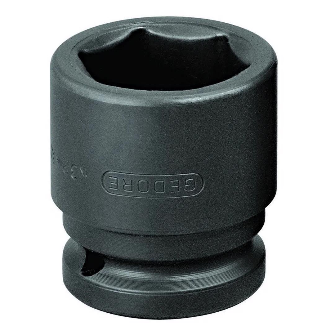 Soquete Sextavado Curto de Impacto 18 Mm Encaixe de 3/4" - Gedore 020025 | MadeiraMadeira