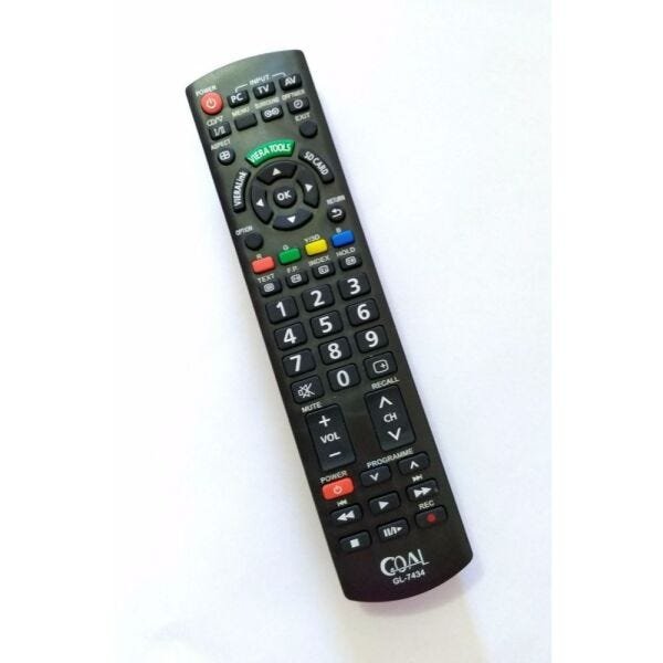 Controle Remoto Panasonic Plasma LCD LED TV Viera Tools 3D | MadeiraMadeira