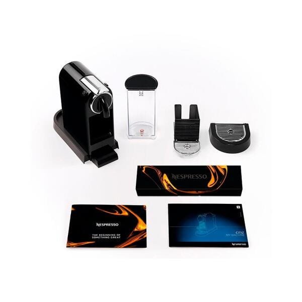 Cafeteira Nespresso CitiZ C113, Café Espresso e Lungo, 1L, Preta - 220V ...