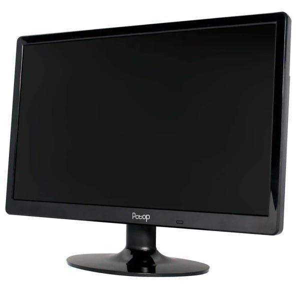 Monitor 19" Pctop Wide LED D-Sub/HDMI Vesa Mlp190HDMI Preto ...