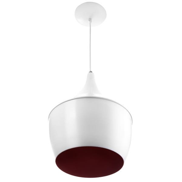 Kit 3 Pendentes Gourmet Balão 32X25cm Em Aluminio Branco Magnifico ...