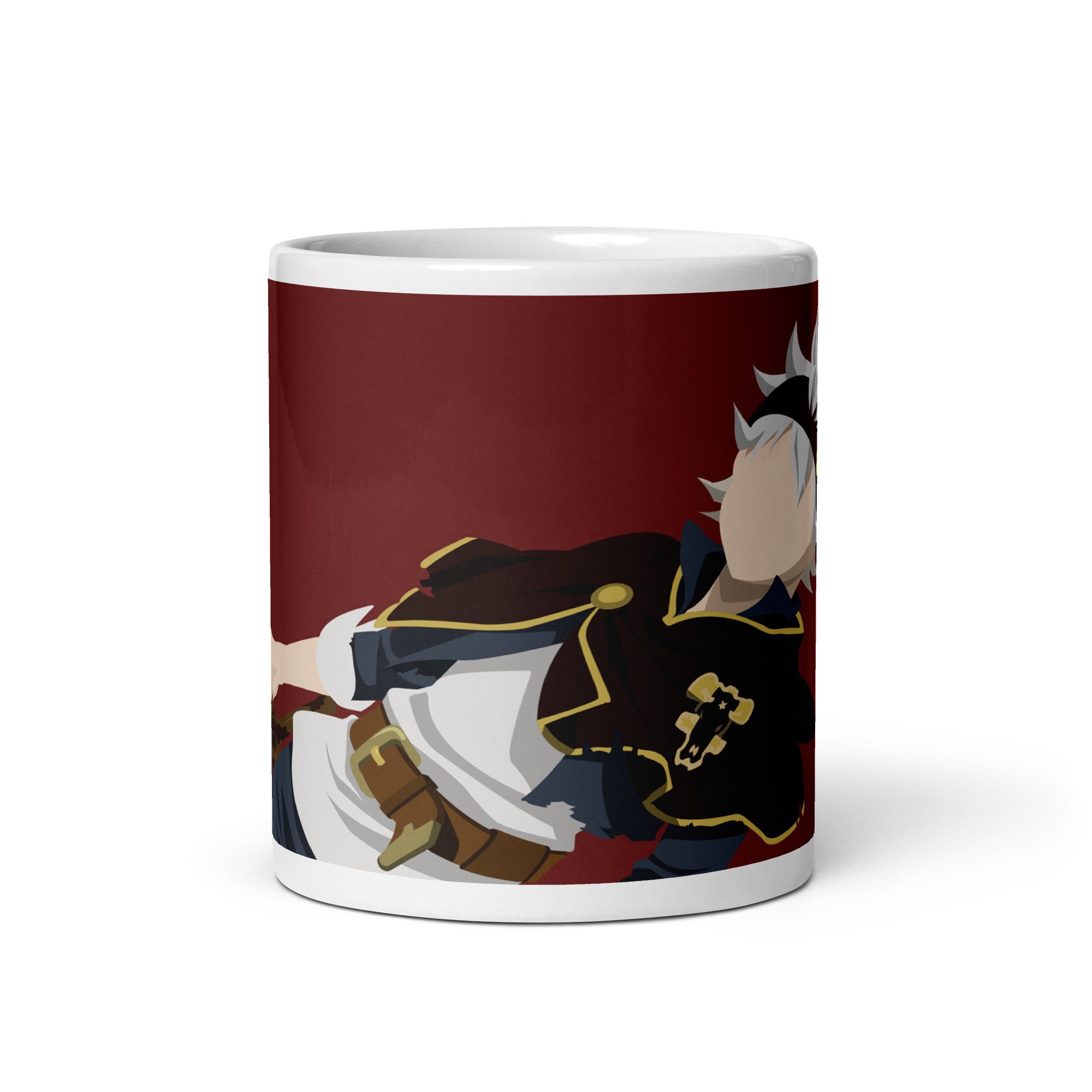 Caneca de Porcela Anime Black Cover Modelo 31 | MadeiraMadeira