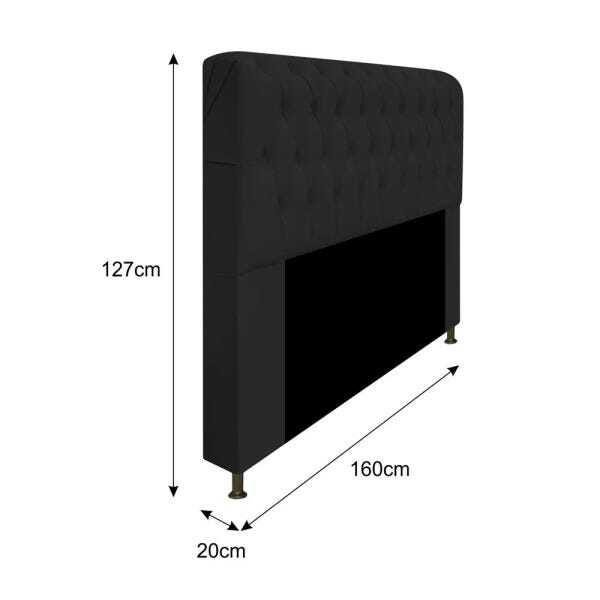 Kit Recamier Sofá Calçadeira Divã Félix 160 cm e Cabeceira Estofada ...