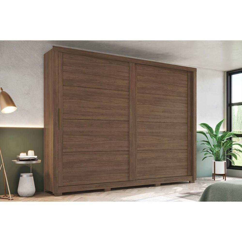 Guarda Roupas 2 Portas de Correr Palace C- de Correr e 4 Gavetas ...