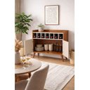 Buffet Aparador Adega 2 Portas Retrô Itália 90cm Arbo Design ...