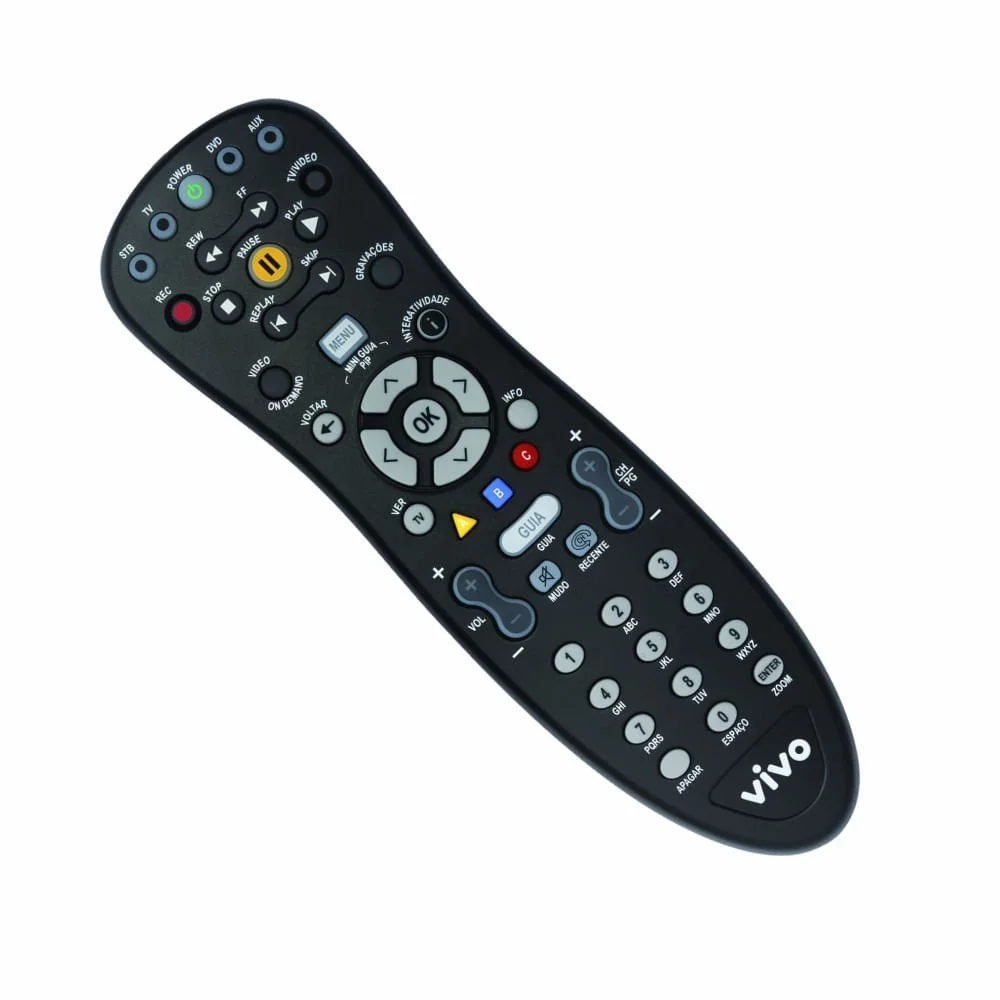 Controle Remoto Universal Receptor Vivo Original Controle Remoto ...