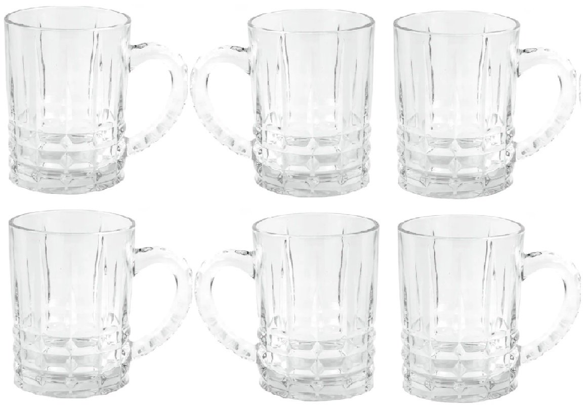 Kit Conjunto Caneca De Chopp 370Ml Mimo 6 un | MadeiraMadeira