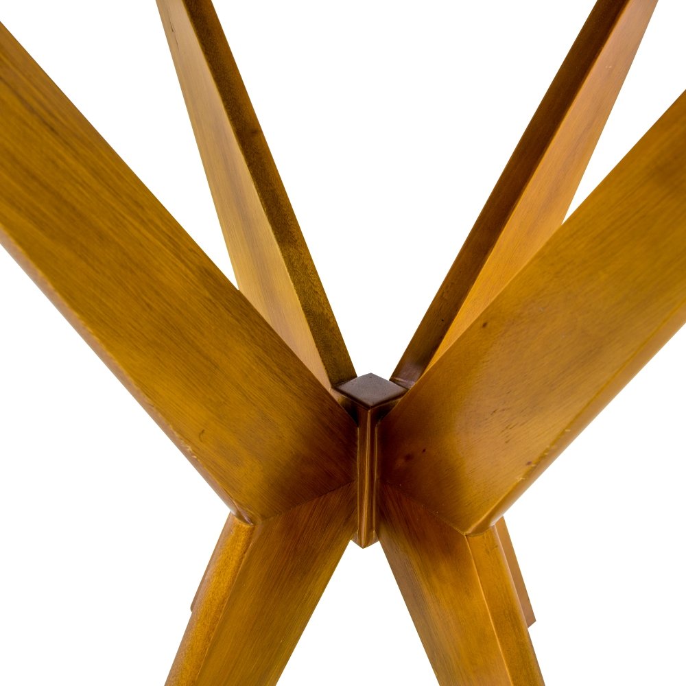 Conjunto mesa de jantar Pandora retangular com 4 cadeiras madeira ...