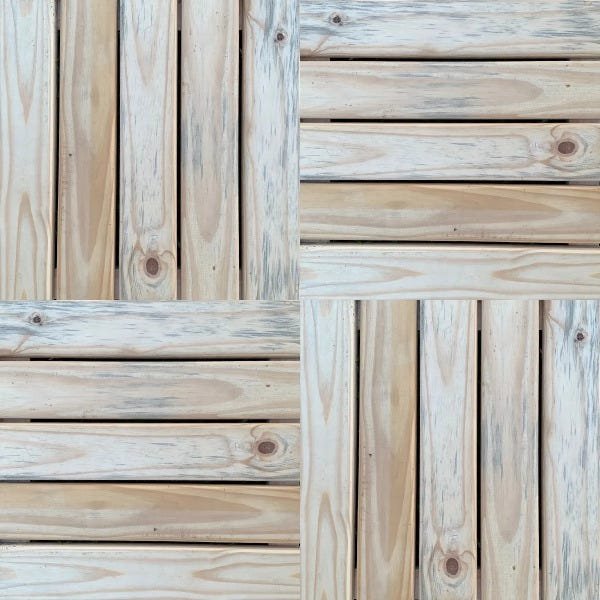 DECK MODULAR PINUS NATURAL 50X50 | MadeiraMadeira