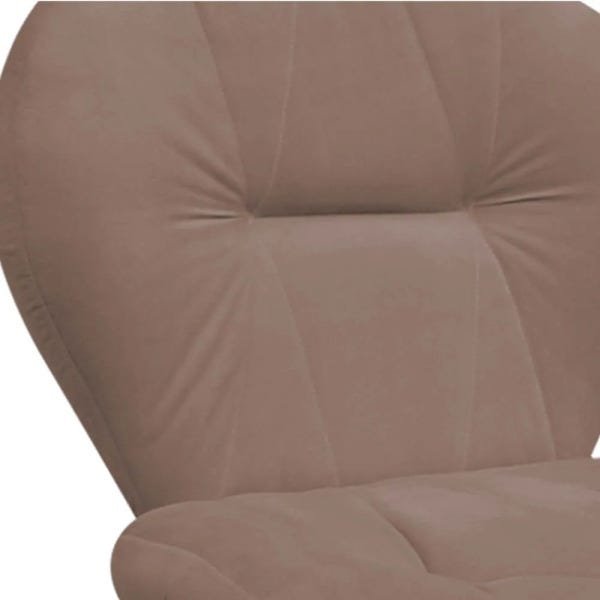 Poltrona Decorativa Jolly Suede Bege Rosado - Dominic Decor ...