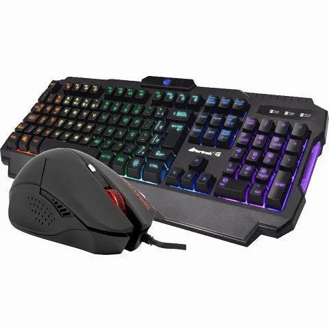Kit Gamer mouse gamer Tarantula + teclado gamer k1 Fortrek | MadeiraMadeira