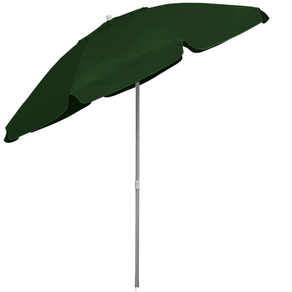 Guarda Sol Praia e Piscina Articulado 2,00m Verde Musgo | MadeiraMadeira