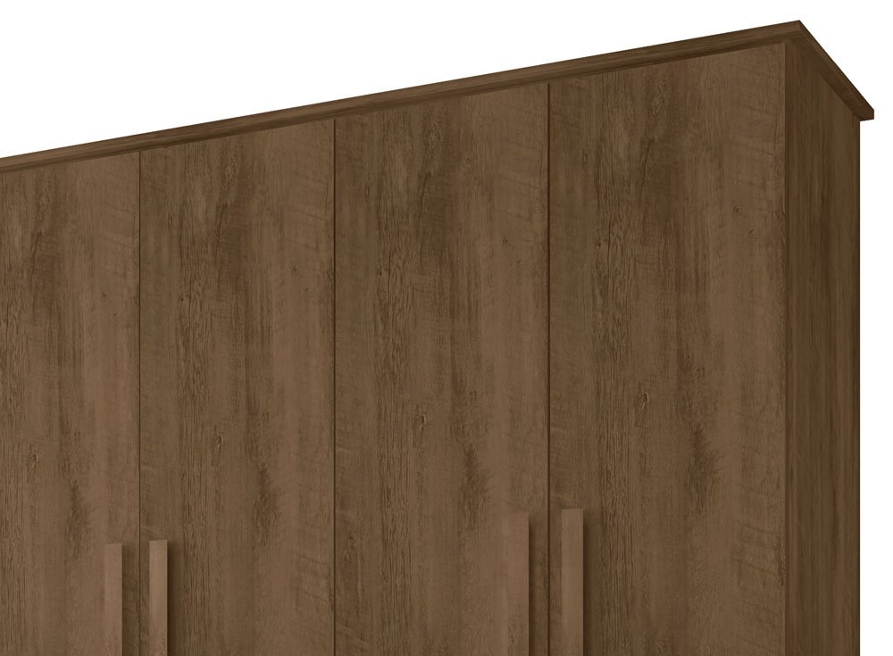 Guarda-Roupa Casal Freijó 6 Portas 4 Gavetas Amsterdã - RV Móveis ...