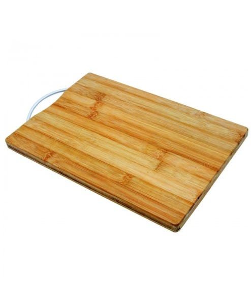 Tabua Bambu Gourmet Ecokitchen 40x30cm. - Marrom amarelado | MadeiraMadeira