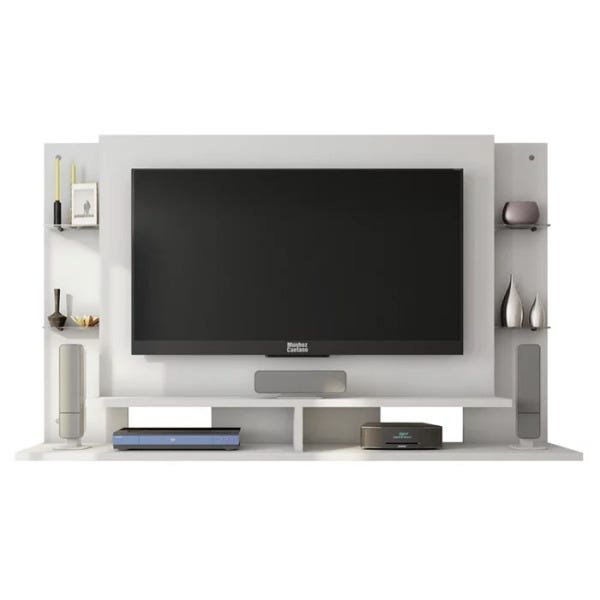 Painel para TV 52 Polegadas Dominio Branco | MadeiraMadeira
