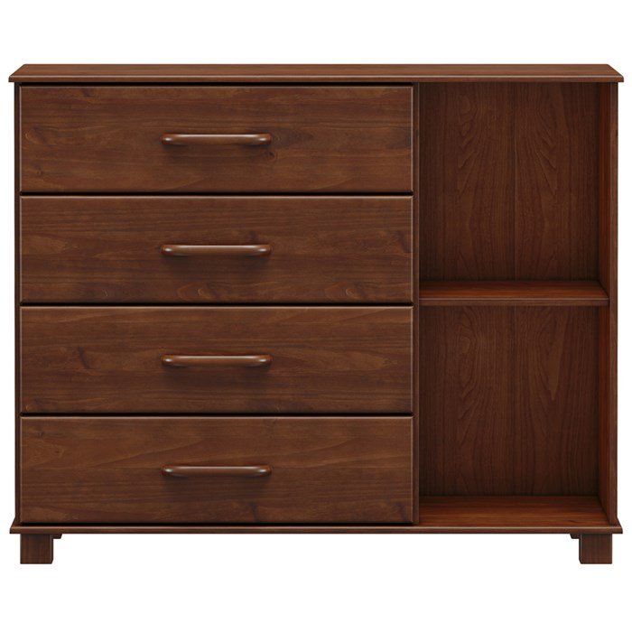 Cama Queen E Comoda 1 PT 4 GV Madeira Maciça 2218x2231 Ouro Café FNT ...