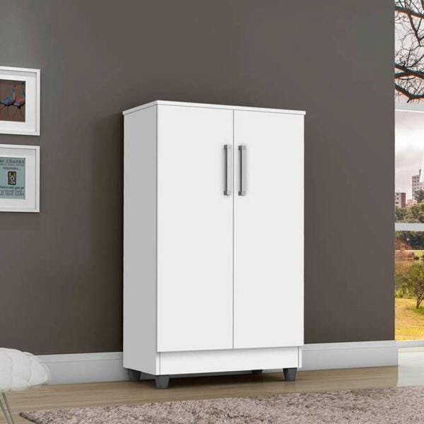 Armário Multiuso Smart Branco | MadeiraMadeira