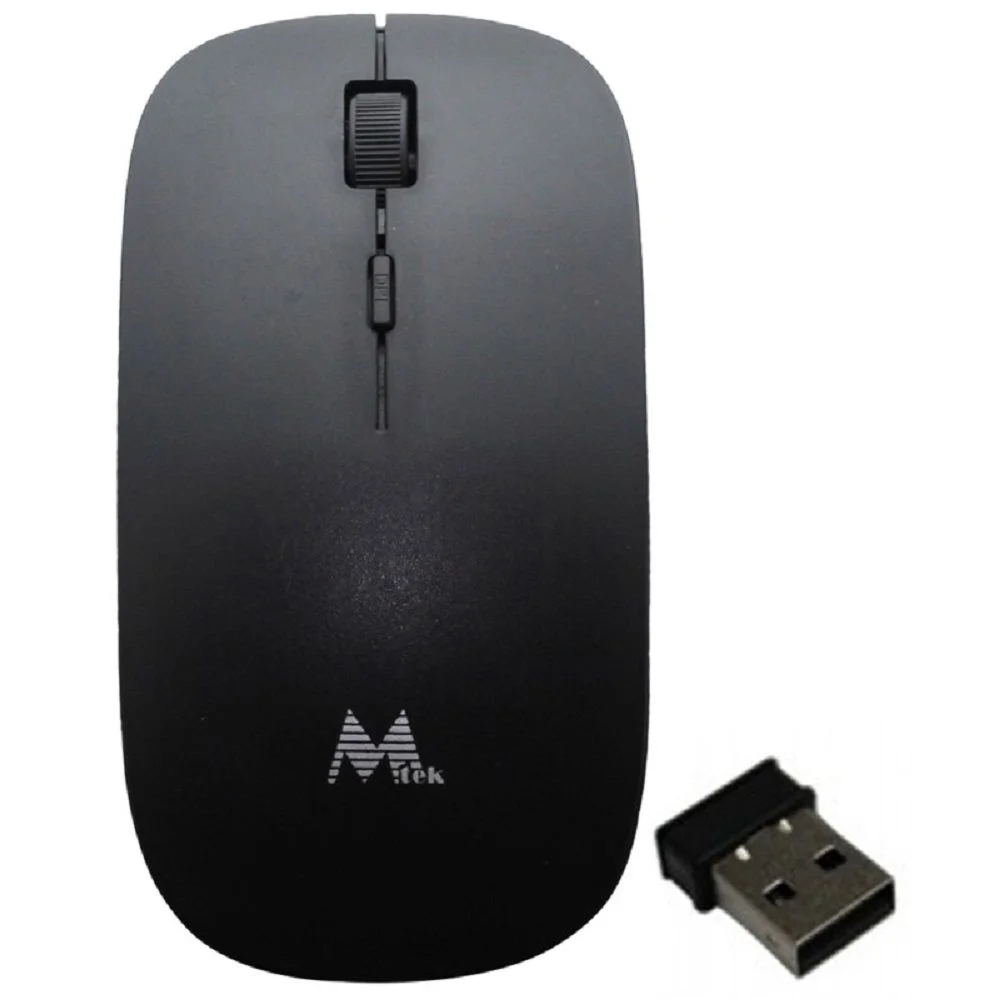Mouse Sem Fio Mtek PMF423 - Preto | MadeiraMadeira