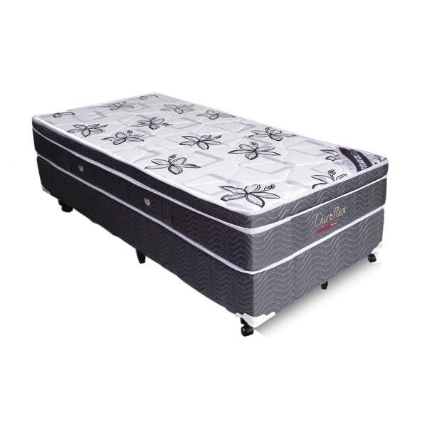 Cama Box Solteiro TORAFLEX 36cm Colchão Molas Bicônicas 78cm Bonnel ...