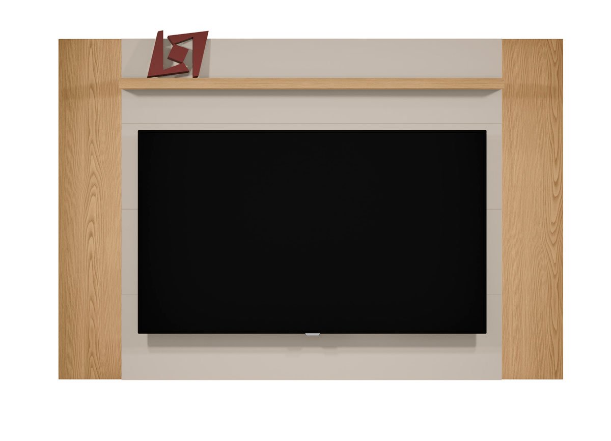 Painel para TV Aurora Carvalho com Off White - Linea Brasil ...