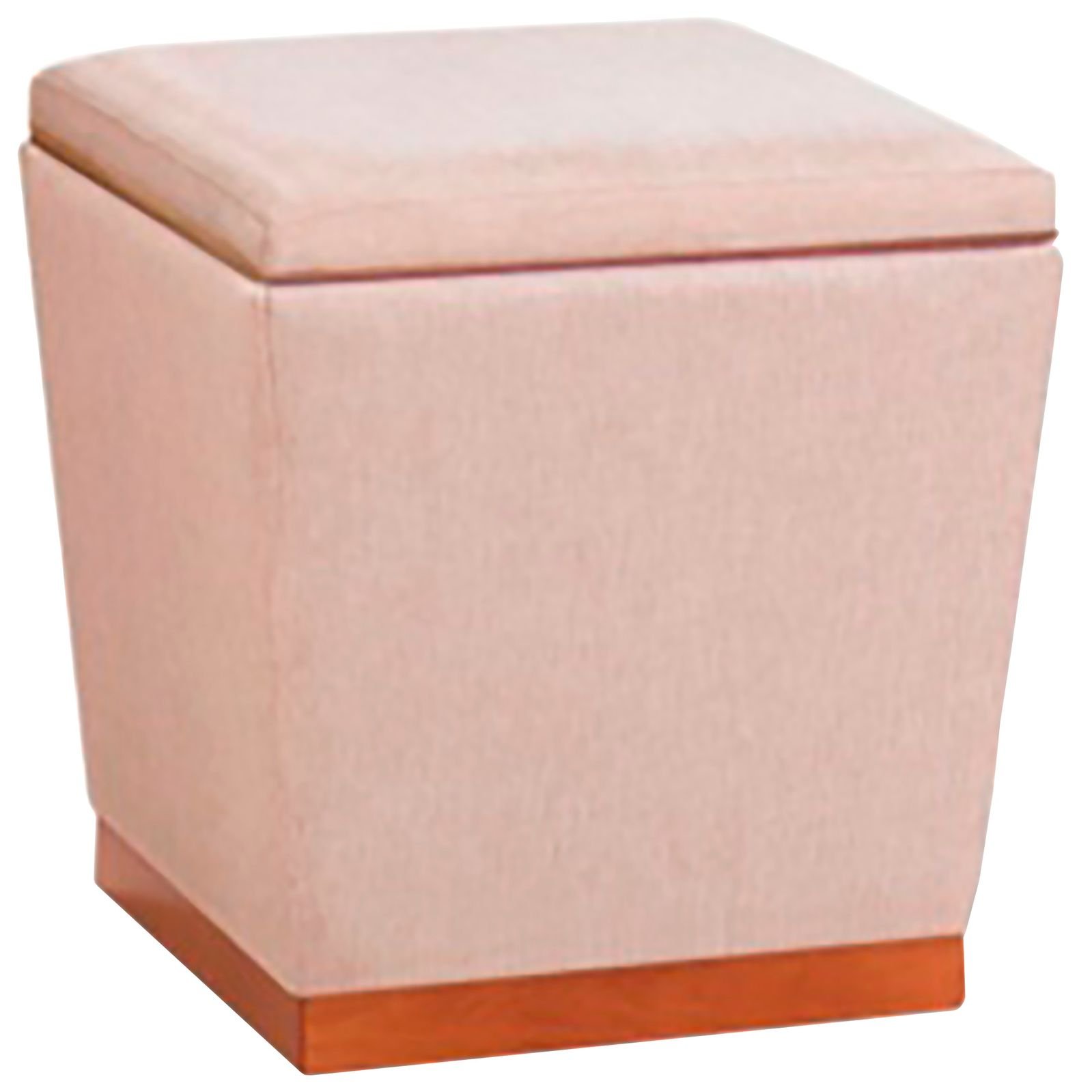 Puff Baú Retrô Decorativo com Base Madeira Pufe Sala de Casa Armazém ...