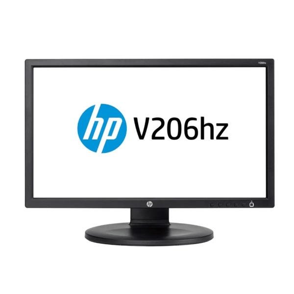 Monitor LED 20" Hp V206Hz 1600x900 5Ms Dvi com Ajuste de Altura ...
