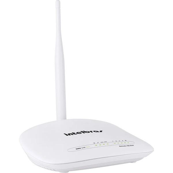 Roteador Intelbras Wireless 4 Portas 10/100 2.4GHz 150mbps WRN240 ...