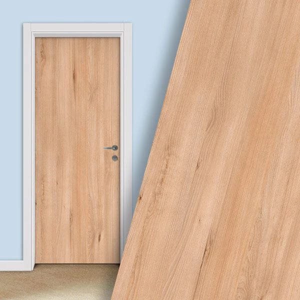 ADESIVO DE PORTA - REVESTIMENTO FAIA - 83x213 | MadeiraMadeira