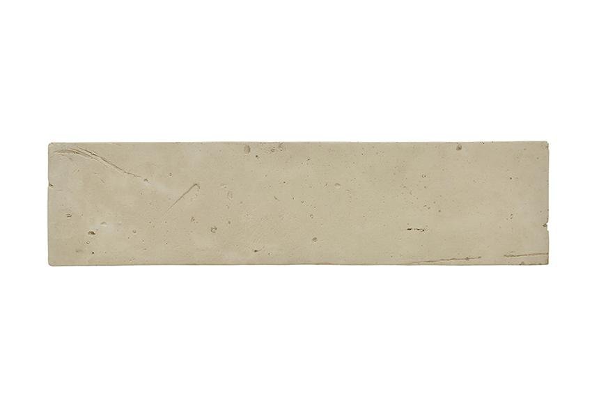 Revestimento de parede rústico 26X6 0,5cm areia Passeio Revestimento ...