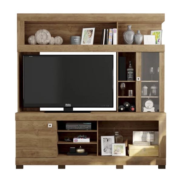 Estante Para TV 55 Polegadas Diplomata Buriti Caemmun | MadeiraMadeira
