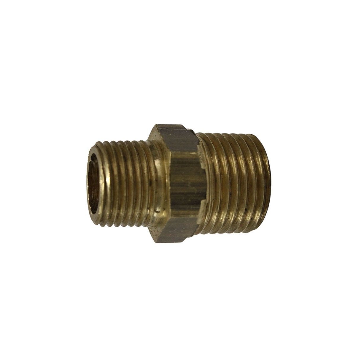 União Conexão Redutora Niple 1/2 Npt Macho X 3/8 Npt Macho para Gás ...