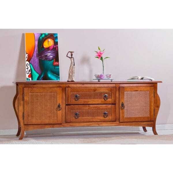 Rack Chile 1,73M Madeira Cor Imbuia | MadeiraMadeira