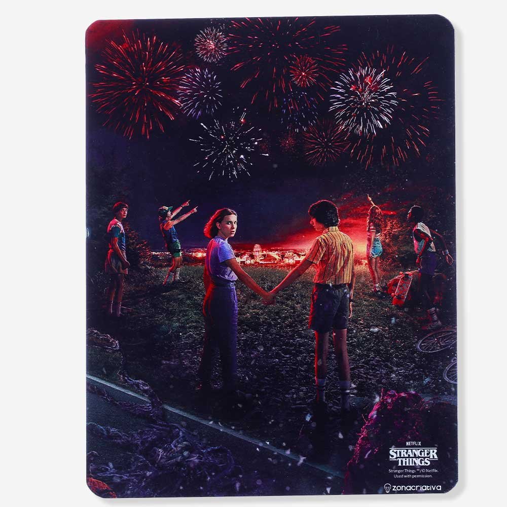 Quadro Metal Slim Stranger Things | MadeiraMadeira