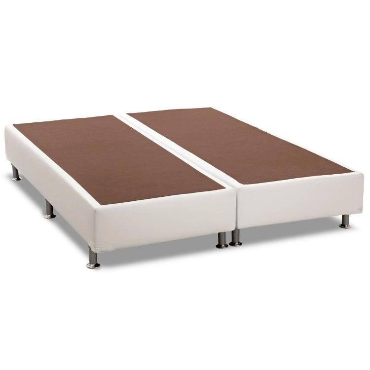 Cama Box Base Queen Universal Courano White (158x198x30) - Ortobom ...