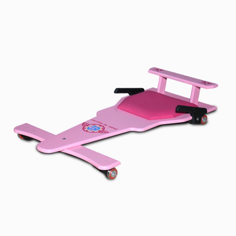 Carrinho de Rolimã Multidecor R1 Rosa | MadeiraMadeira