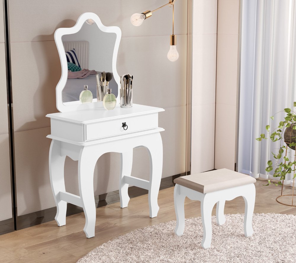 Penteadeira Baby Jb 7200 Luxo Pais & Filhos Branco | MadeiraMadeira