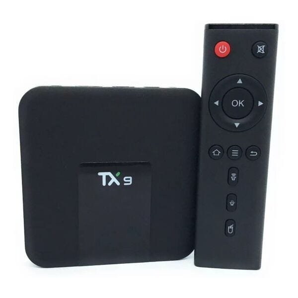 TV Box Tx9 4K 3Gb Ram + 32Gb Armazenamento | MadeiraMadeira
