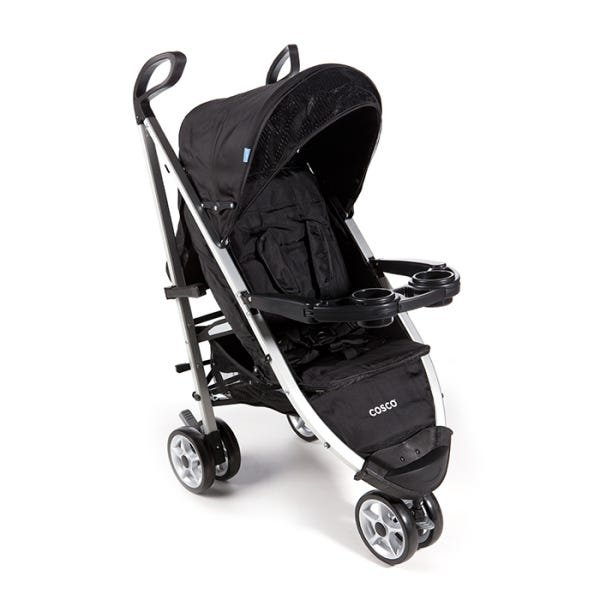 Carrinho de Bebê Cosco Deluxe Preto Original - Dorel | MadeiraMadeira