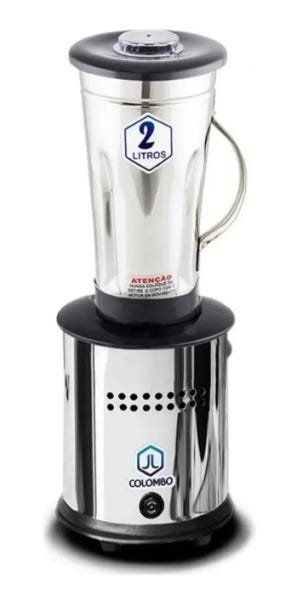 Liquidificador Inox 2 Litros 800W Alta Rotação Jl Colombo - 220V ...