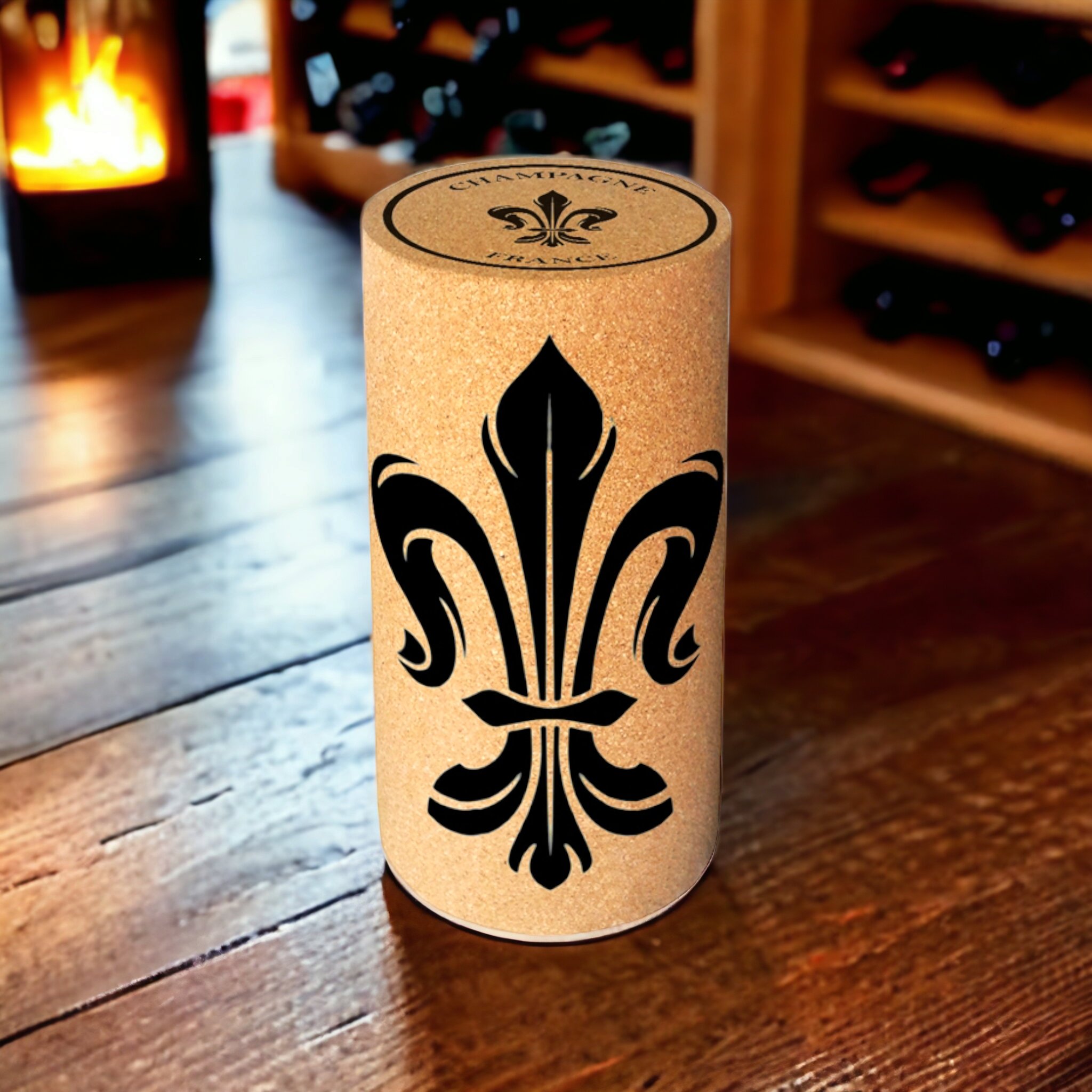 Banco Rolha Champagne - France - Altura 50cm | MadeiraMadeira