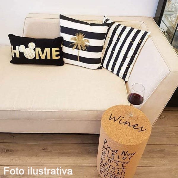 Banco Rolha de Vinho - Romanee - Altura 50cm | MadeiraMadeira