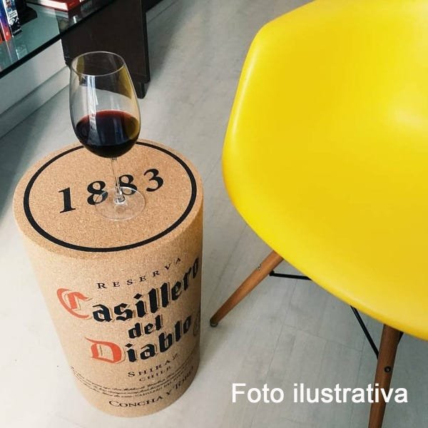 Banco Rolha de Vinho - Romanee - Altura 50cm | MadeiraMadeira