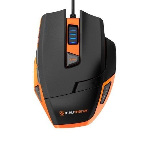 Mouse Gamer Destroyer Usb 9 Botões Macro 3200dpi Base Teflon MM 807 ...