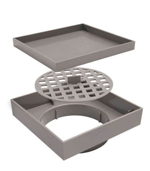 Kit Com Cinco Ralos Invisíveis/ocultos com Tela de Proteção Bege ...