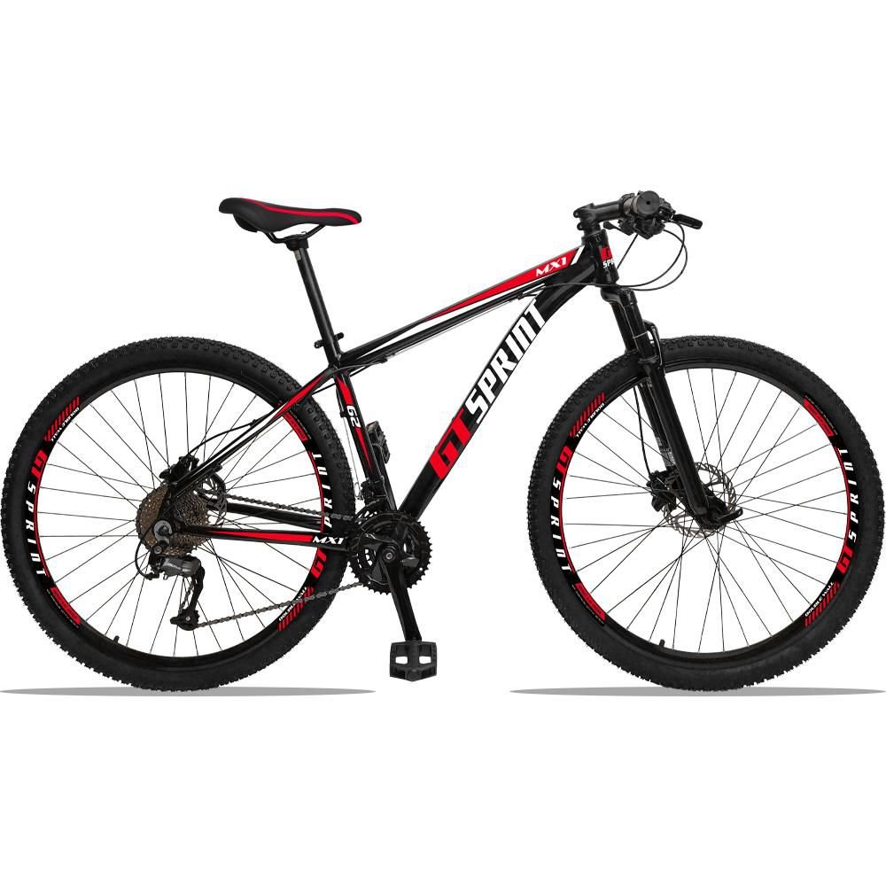 Bicicleta MX1 Aro 29 Quadro Alumínio Suspensão 27 Marchas Freio a Disco ...