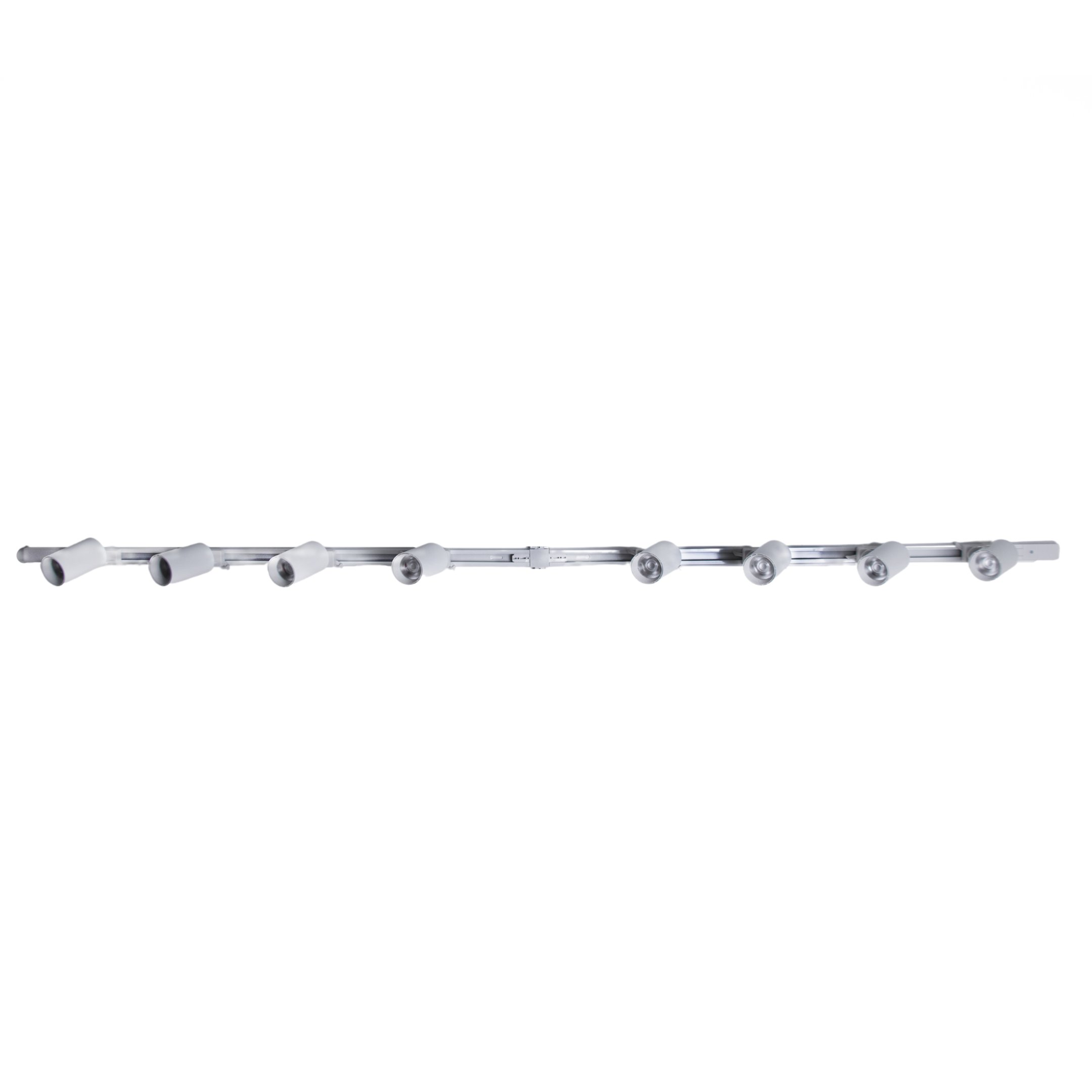 Kit Trilho Eletrificado Poptem 2M Com 8 Spots Led Branco 180º 7W 3000K ...