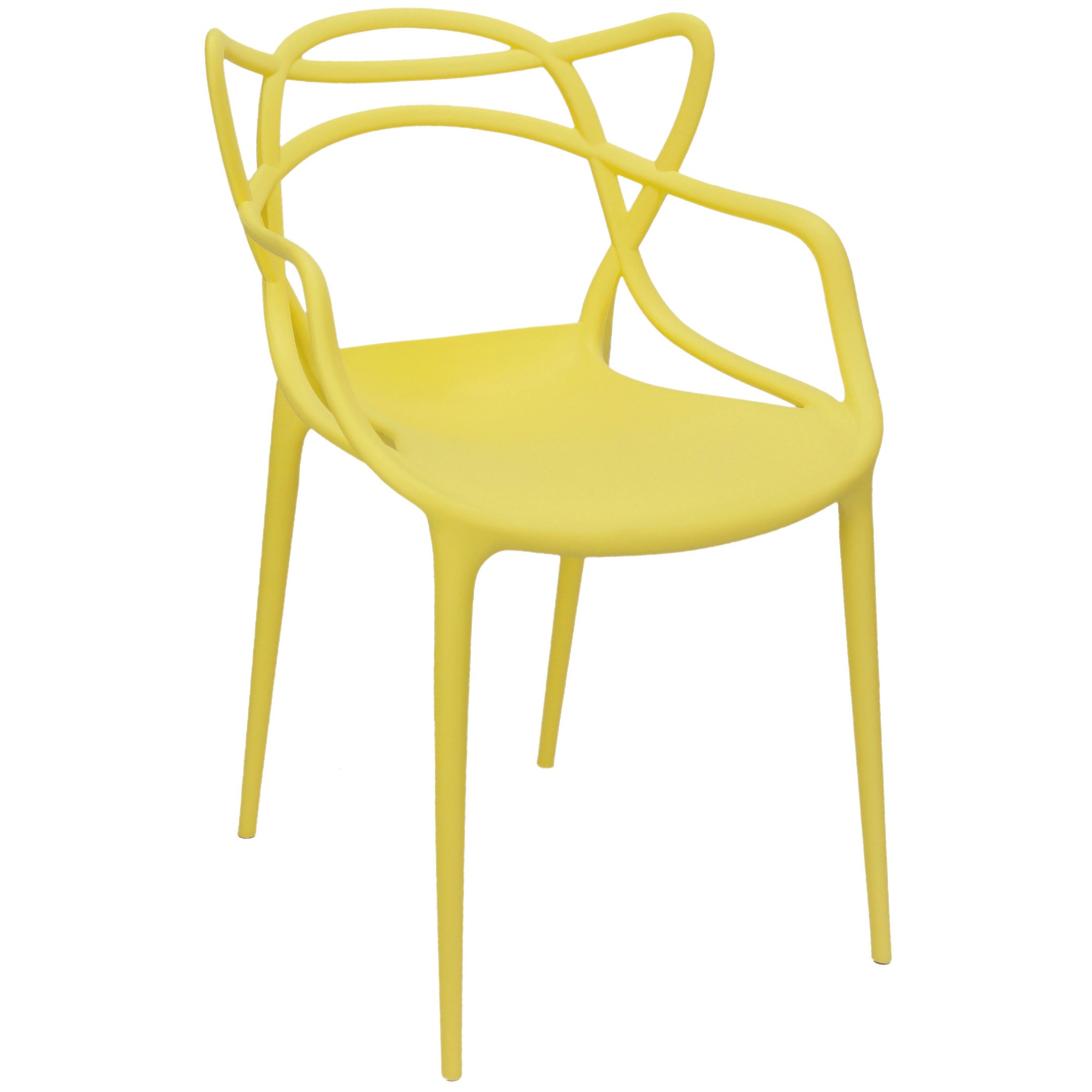 Cadeira Allegra Design Cozinha Sala de Estar Jantar Empilhável ...
